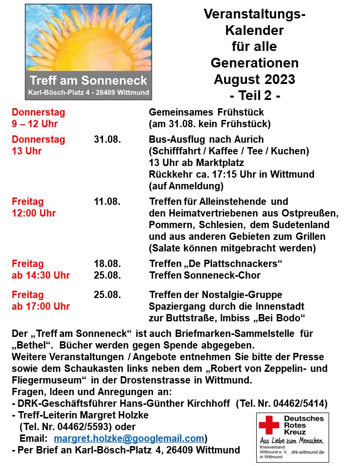 Meldung - DRK-KV Wittmund e.V.