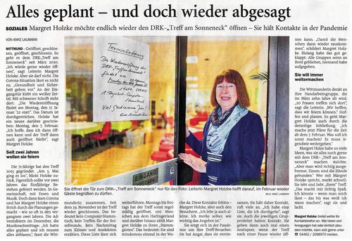 Meldung - DRK-KV Wittmund e.V.